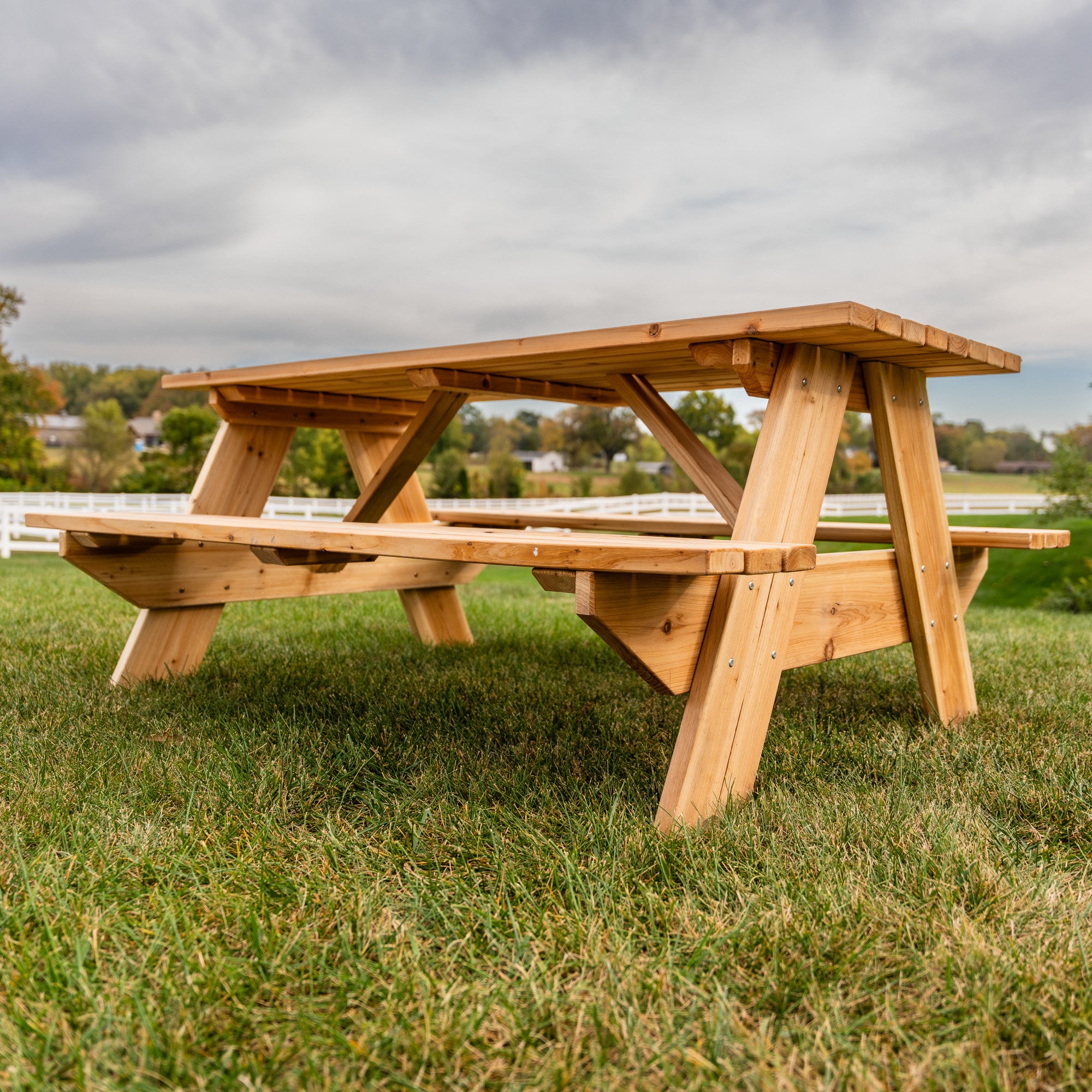 Adult Rectangular Picnic Table | Woodplay